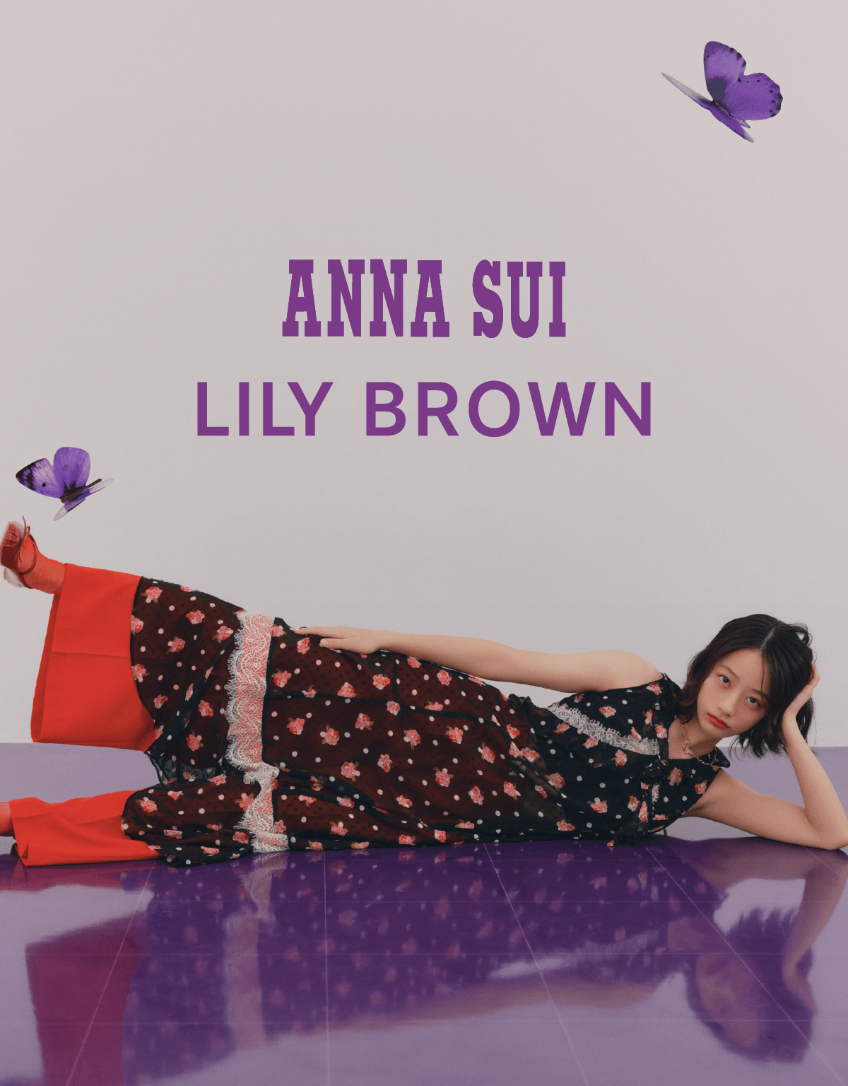 【Coming soon】ANNA SUI LILY BROWN Featuring ANJI IKEHATA | ファッション通販｜ウサギ ...